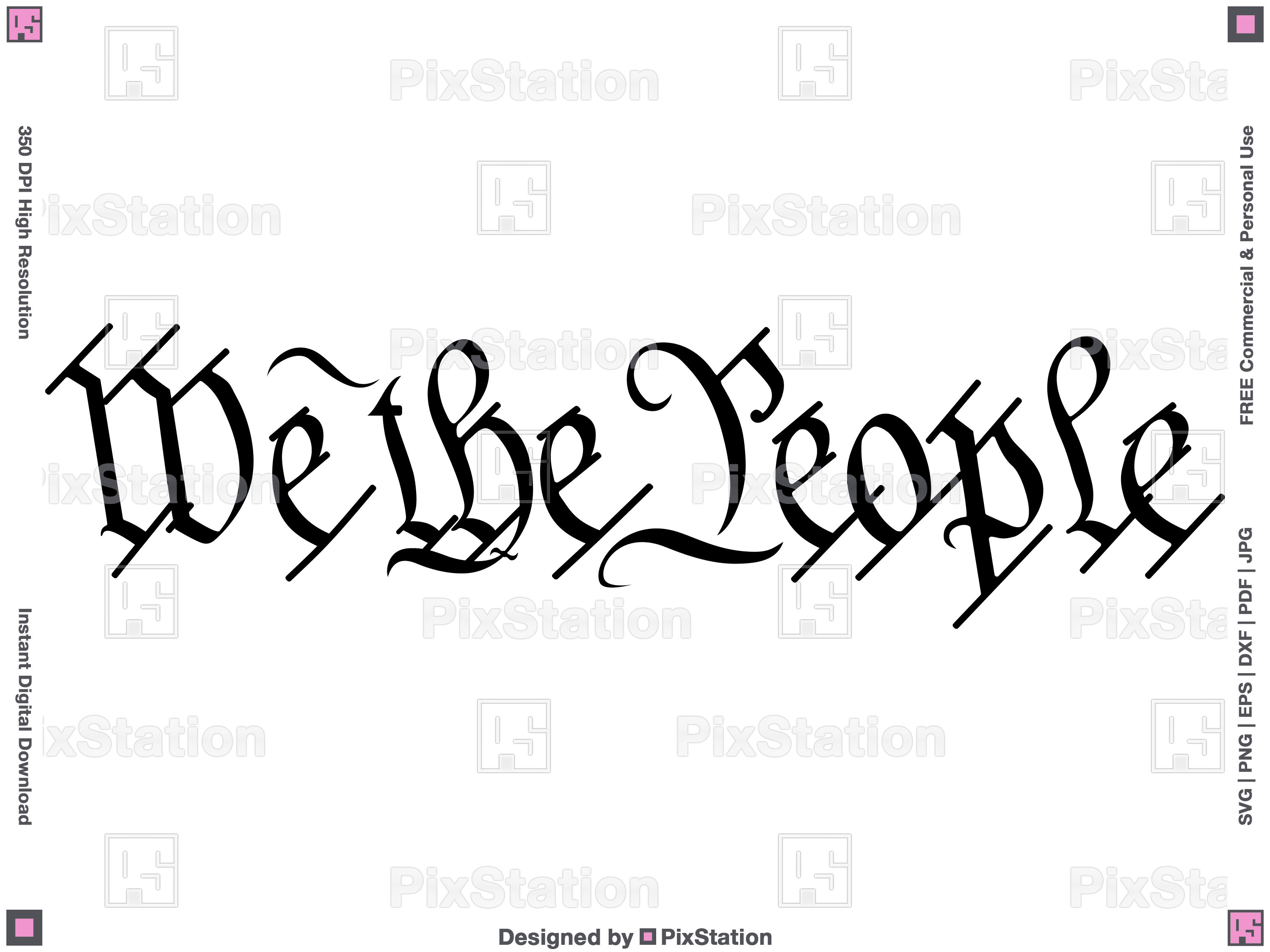 We The People Font Download Free