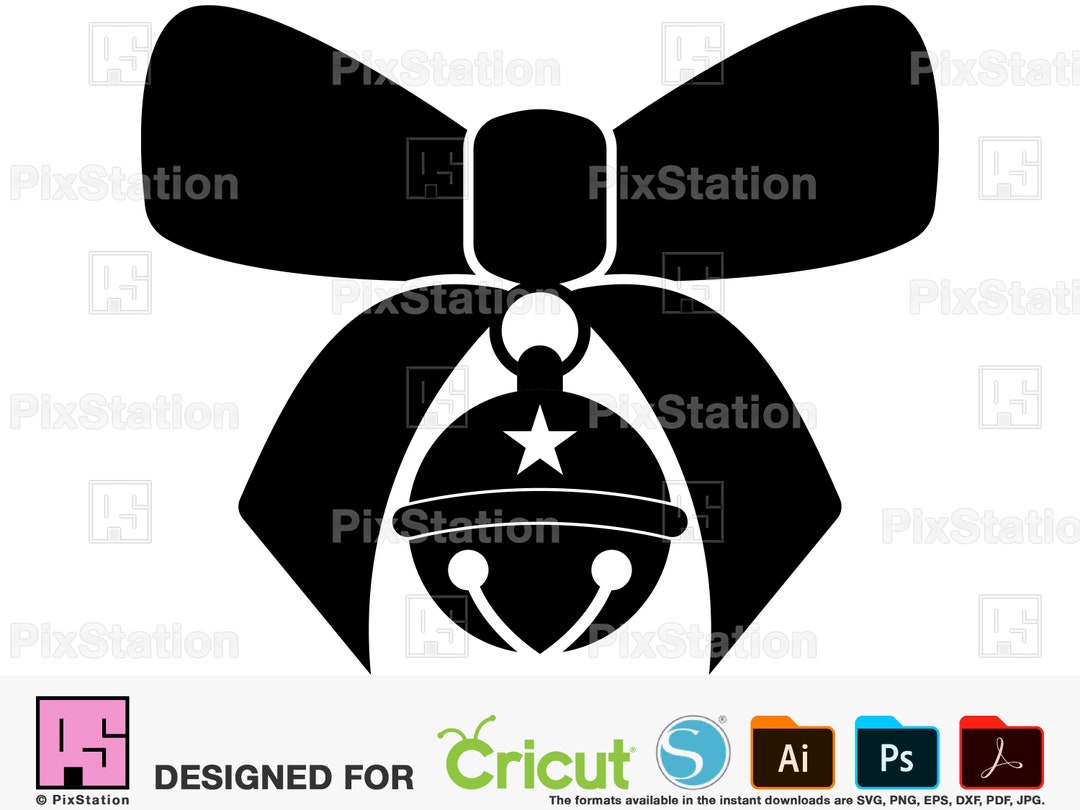 Jingle Bells Svg, Christmas Bells Svg, Bells Christmas, Merry Christmas ...