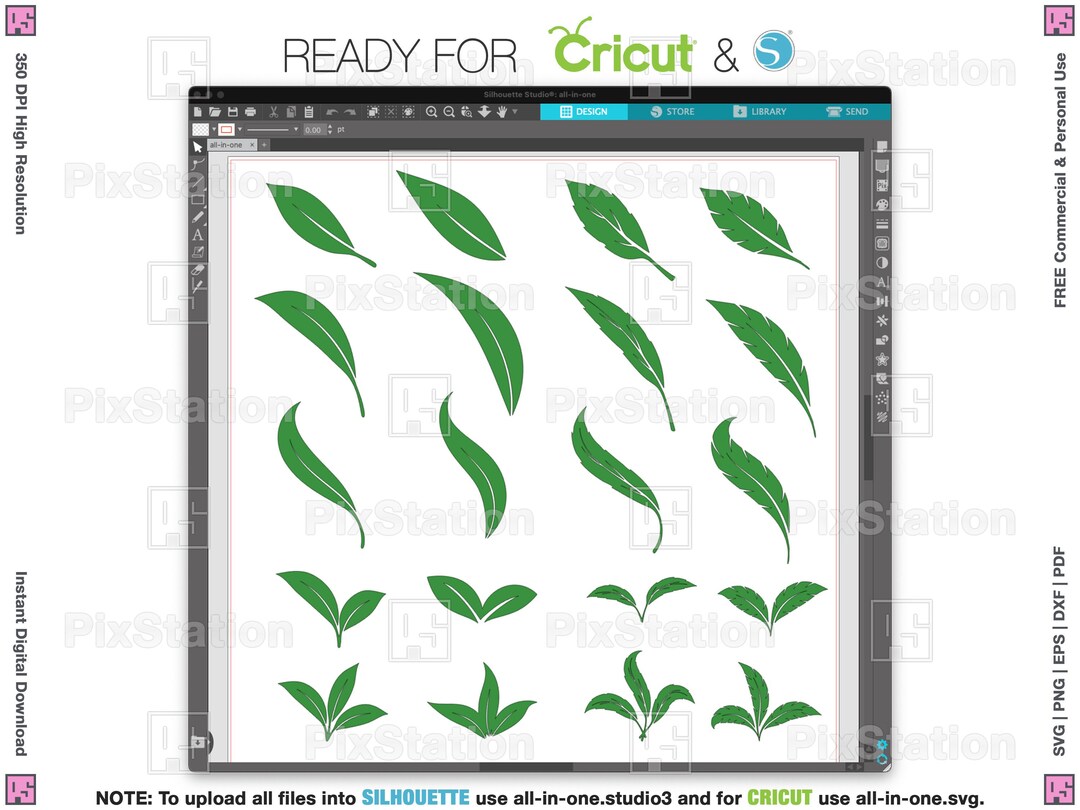 Leaves Svg Bundle, Leaves Svg Files, Leaves Clipart Png, Leaves Svg ...