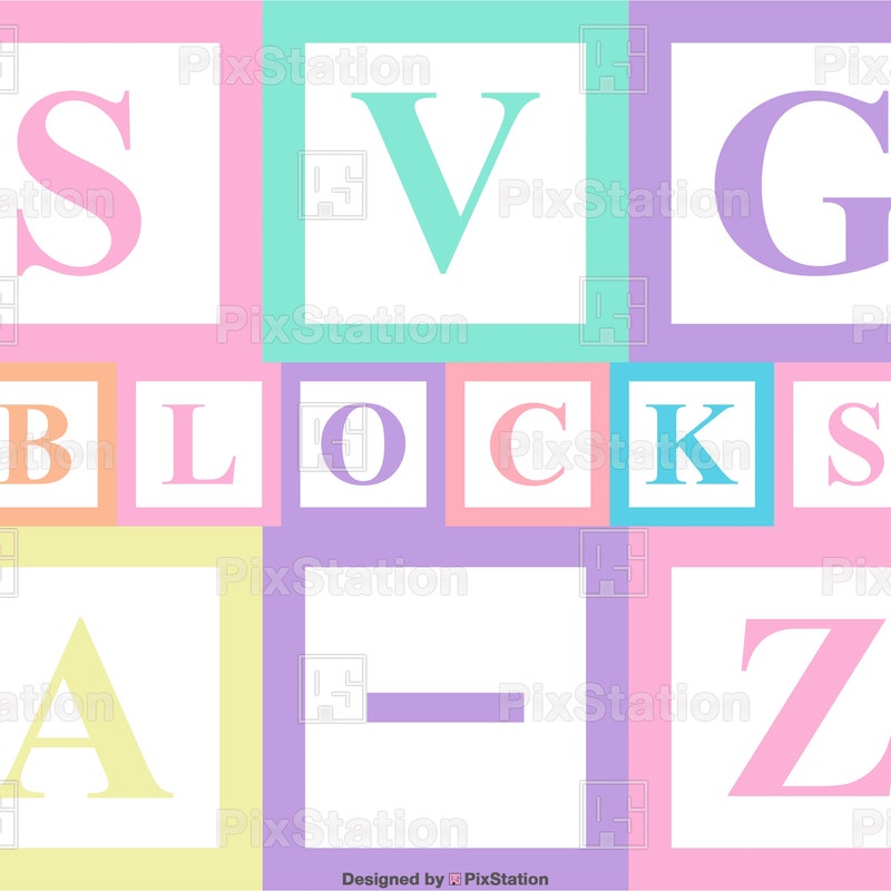 Abc Blocks - Etsy