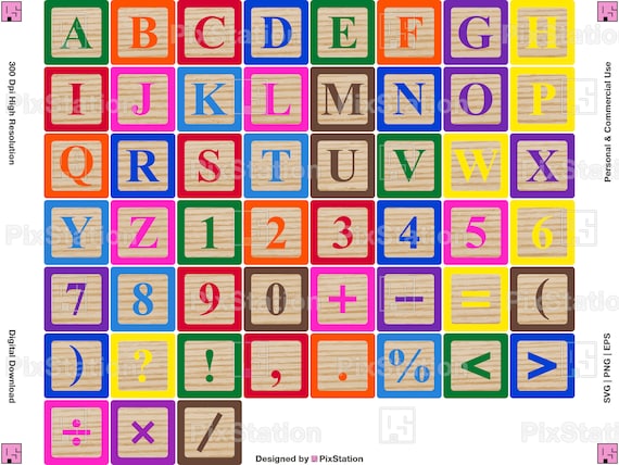 Wooden Alphabet Block Font Buy Wood Block Font To Amaze Everyone With