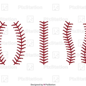 Baseball Balls and Stitches Svg, Baseball Stitch Svg, Baseball Ball Svg ...