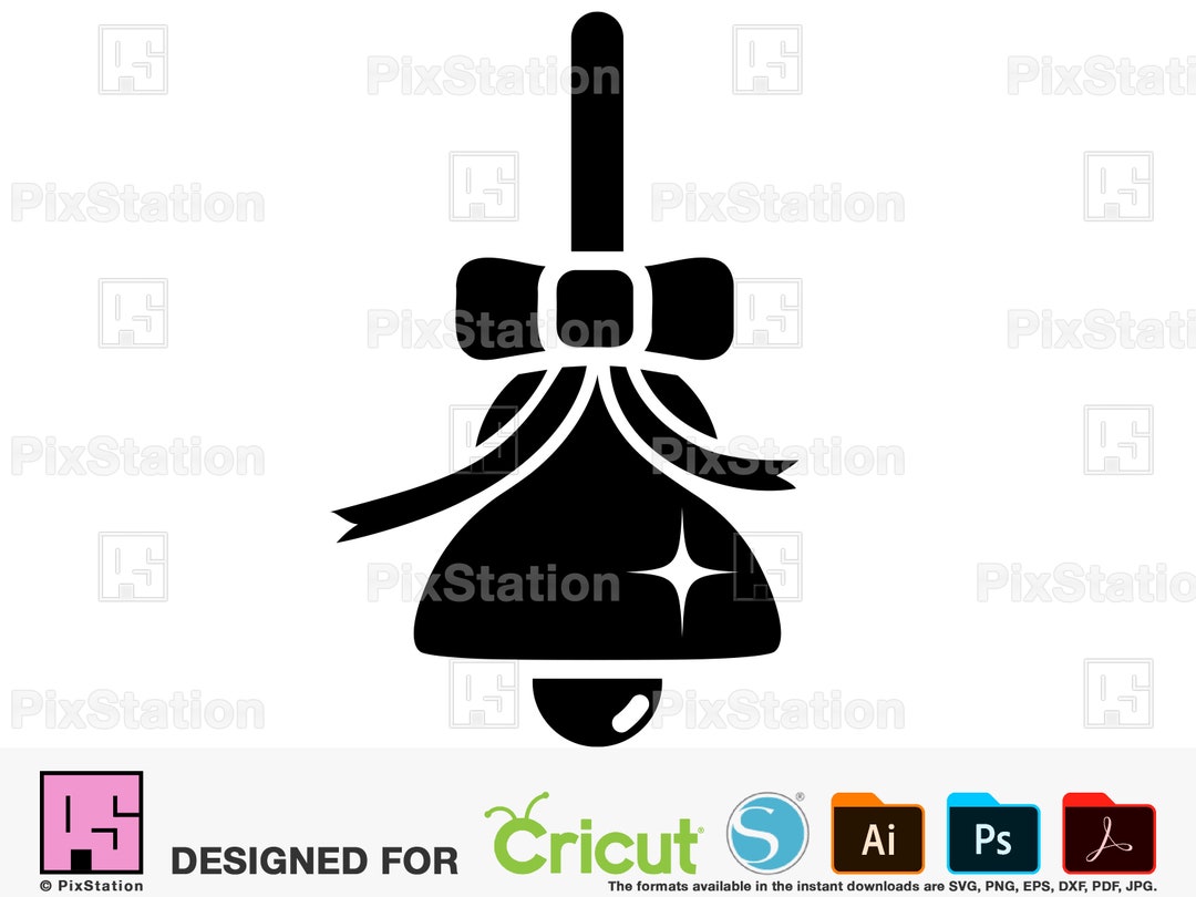 Christmas Bell SVG: Jingle Bells Cut File for Cricut - Etsy