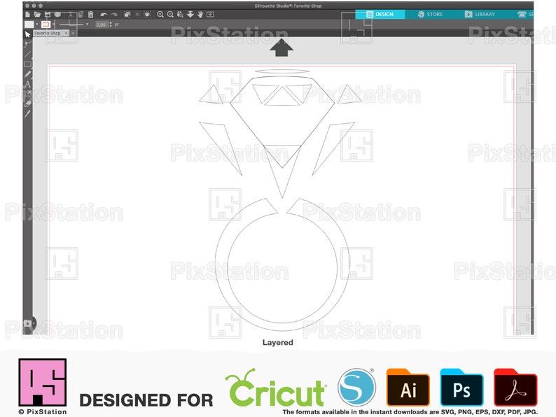 Wedding Ring Svg Diamond Ring Svg Clip Art Vector Dxf Pdf Jpg | Etsy