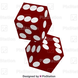 Two Dice Match Combinations Svg, Dice Set Svg, Dice Rolling Svg, Red ...