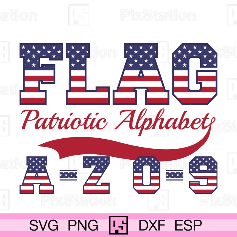 Patriotic Letters - Etsy