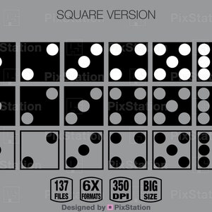 Dice Svg, Simple 2D Dice Svg, Outline Dice Svg, Casino Svg, Gamble Svg ...