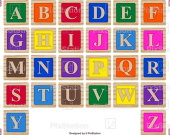 3D Building Blocks Svg Font Cubic Alphabet Svg Digital Art - Etsy