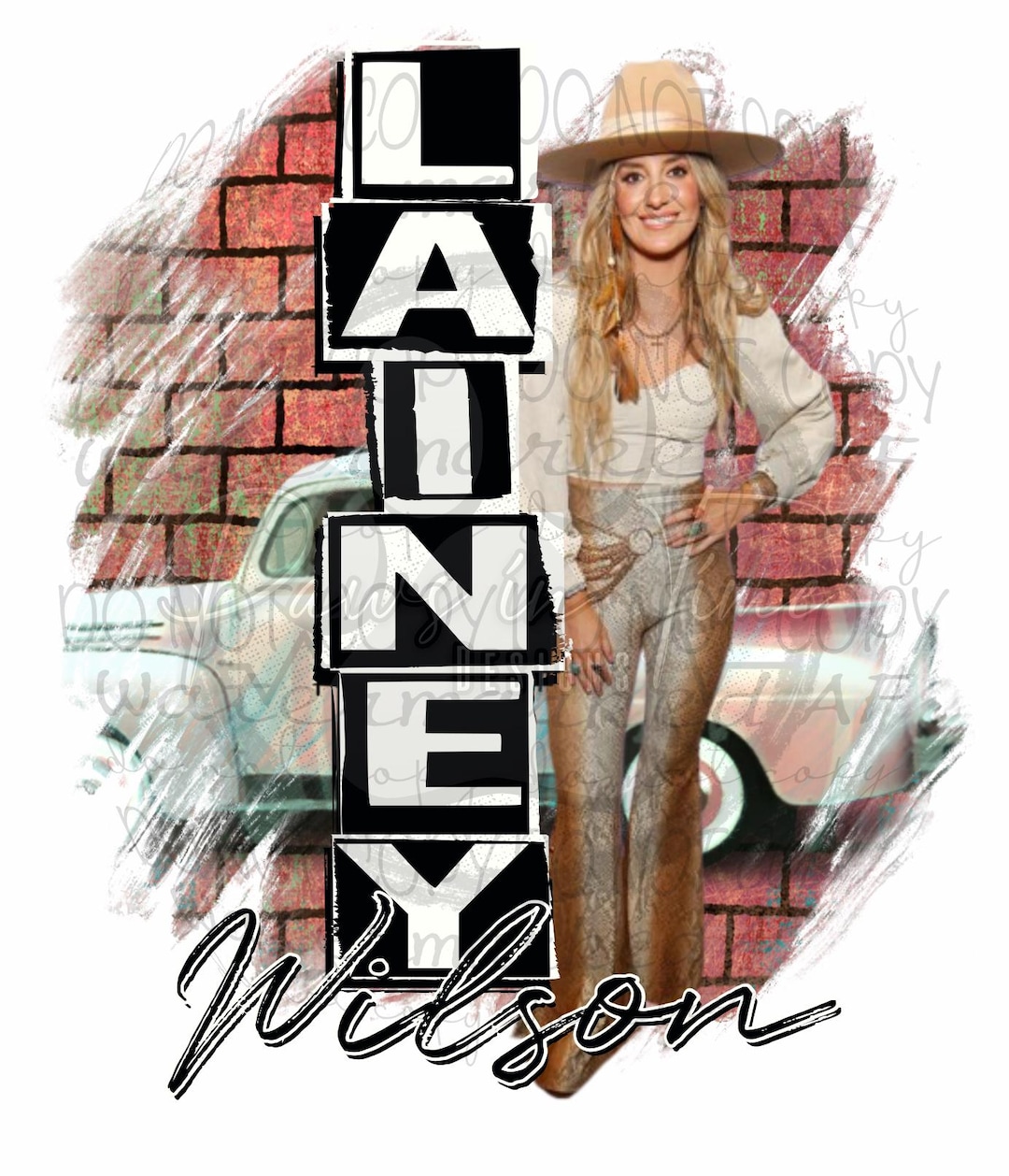 Lainey Wilson Digital Png - Etsy