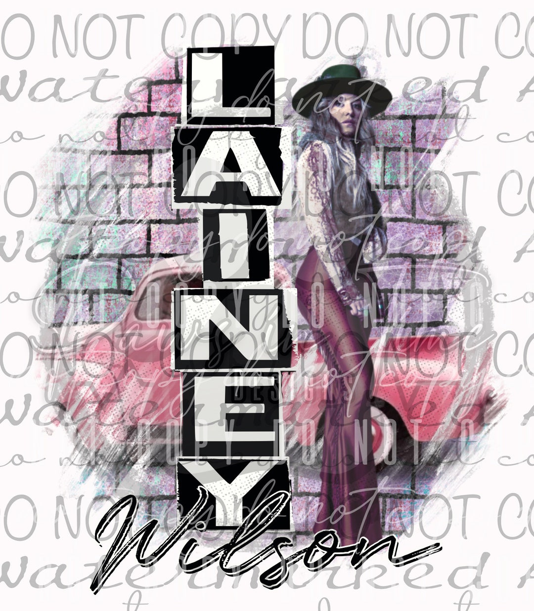 Lainey Wilson Digital Png - Etsy