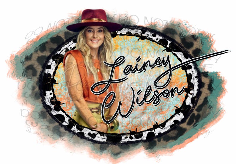 Lainey Wilson Digital Png - Etsy