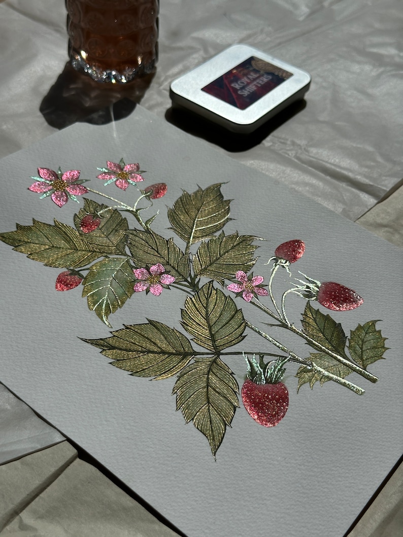 Sparkly Strawberry Bush - Etsy