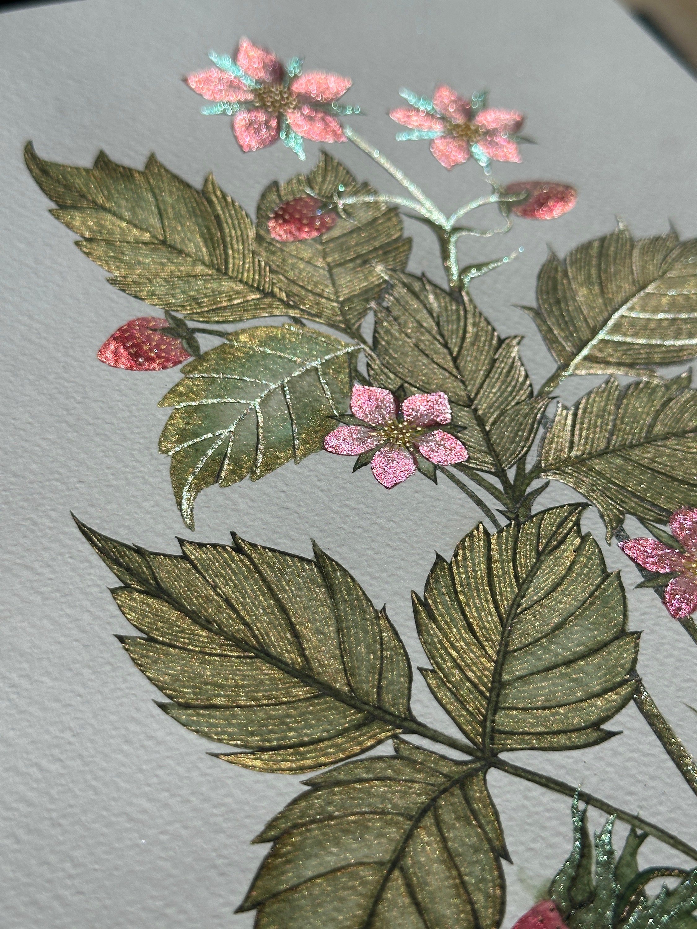 Sparkly Strawberry Bush - Etsy