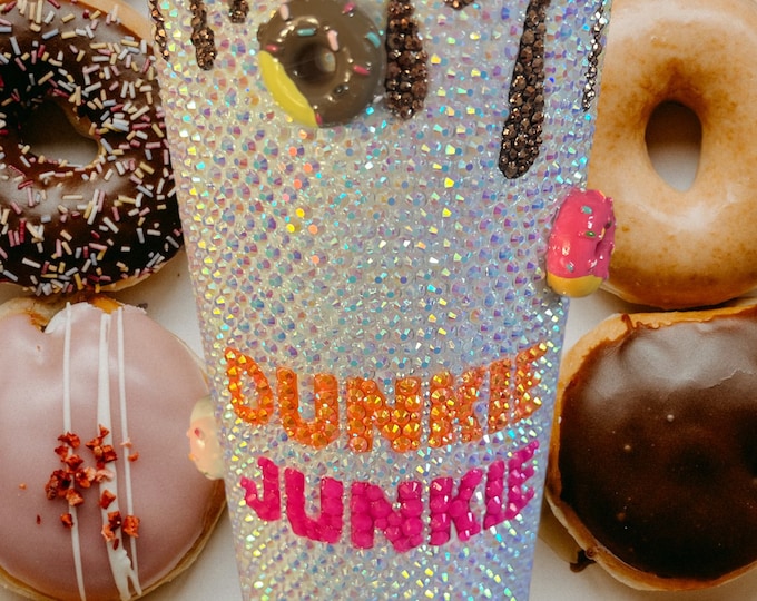 Dunkie Junkie Blinged Tumbler - Etsy