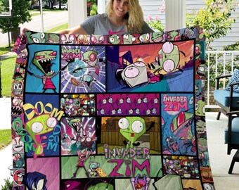 Invader Zim Blanket - Etsy