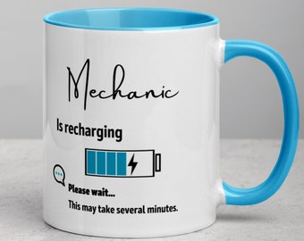 Mechanic Gift I May Be a Mechanic, but Even I Can't Fix Stupid Mug ...