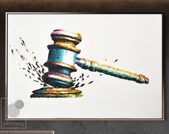 Law Office Painting - Etsy