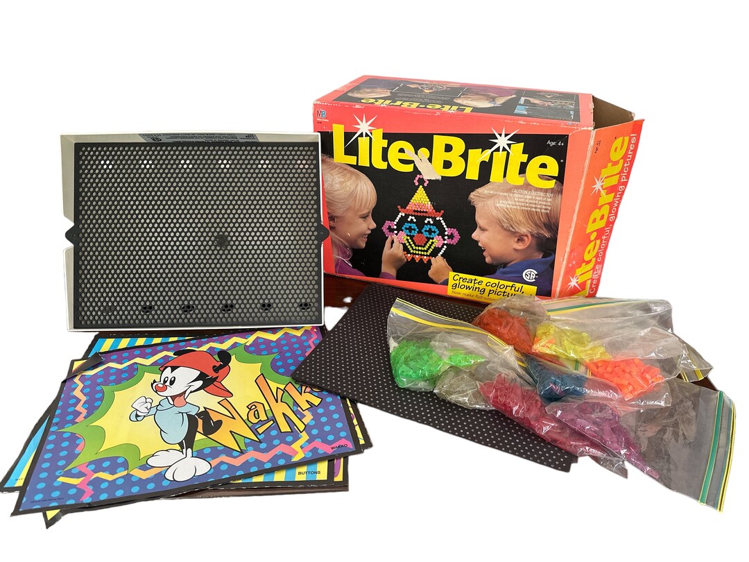 Vintage Lite Brite With Box - Etsy