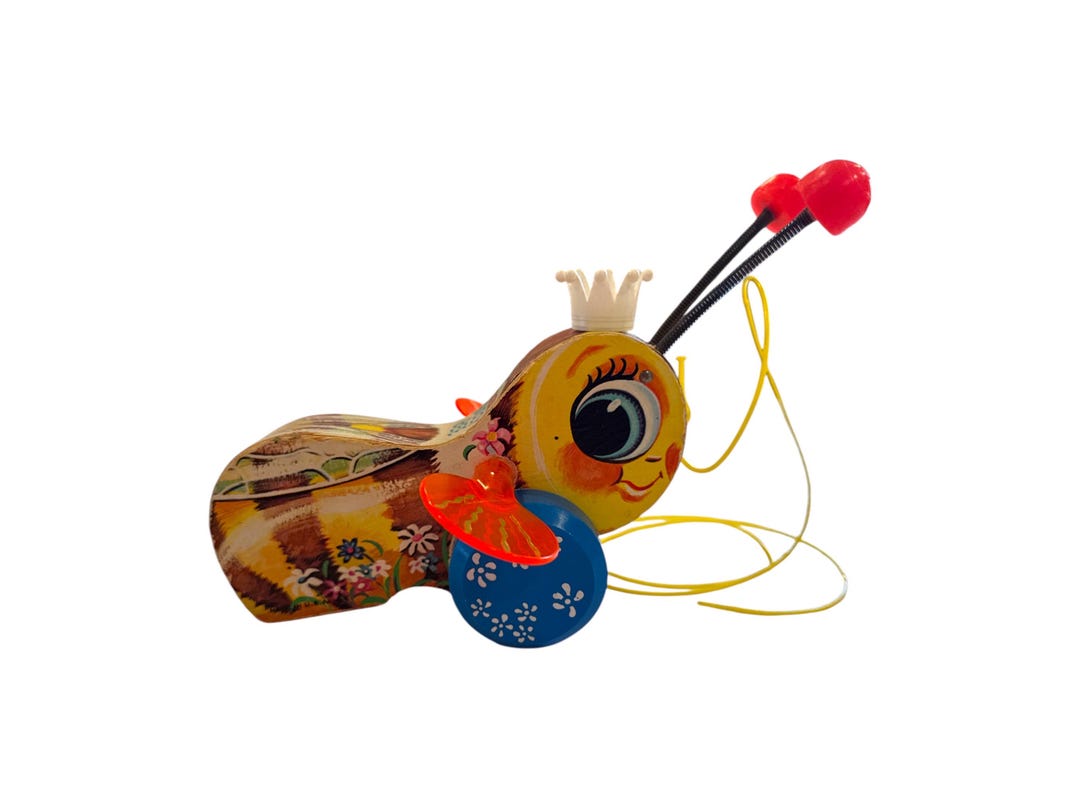 1950 Fisher Price Queen Buzzy Bee - Etsy