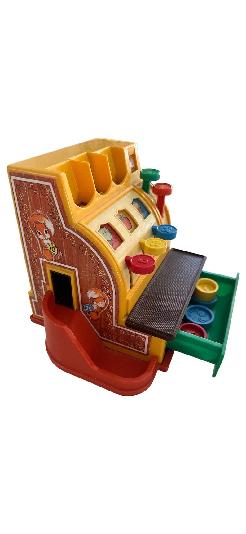 Vintage Fisher Price 1974 Cash Register - Etsy