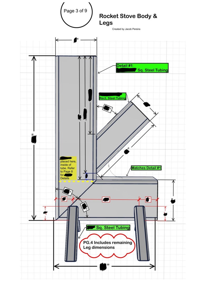 Rocket Stove Design - Etsy