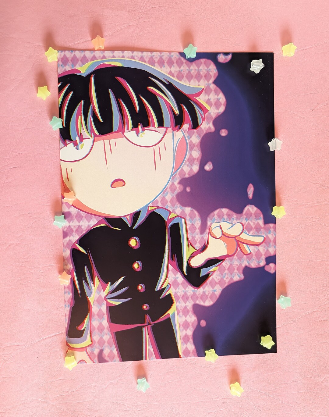 Mob | Fan Art Print - Etsy