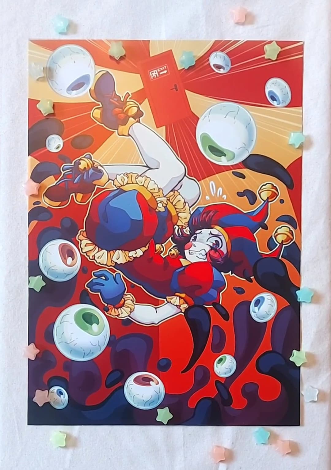 Digital Chaos | Fan Art Print - Etsy