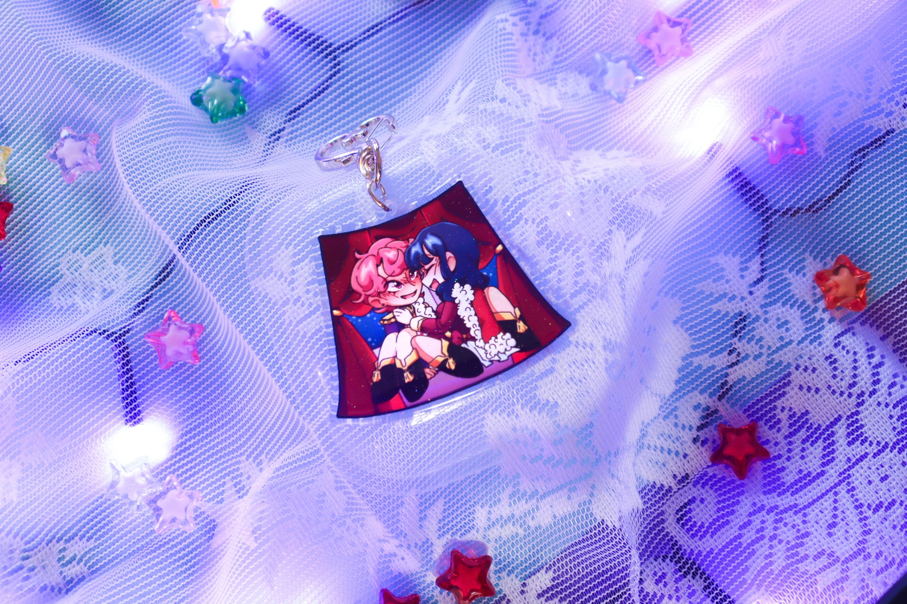 Acrylic Keychains Stage Girls - Etsy