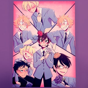 The Host Club | Fan Art Print - Etsy