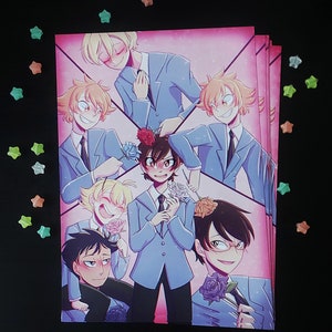 The Host Club Fan Art Print - Etsy