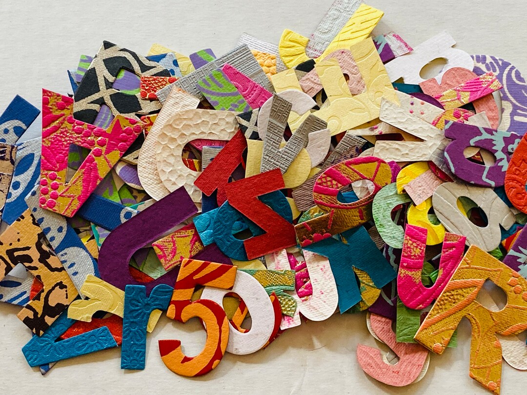 Paper Letters, Crafting Paper Letters, Handmade Paper Letters, Paper ...