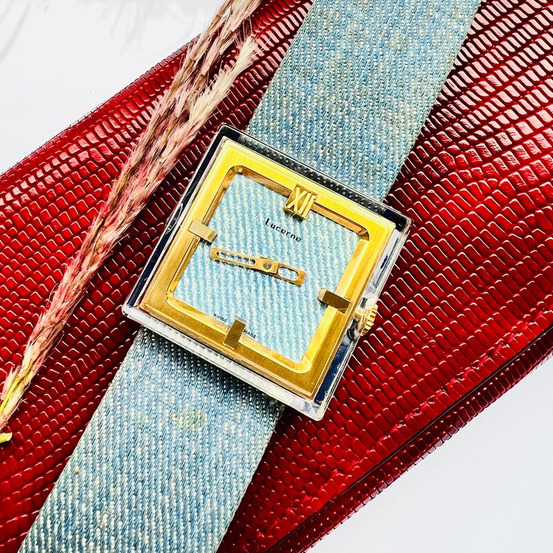 Denim Watch Strap - Etsy