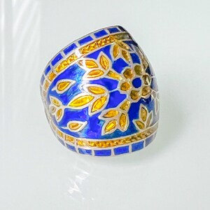 Sterling Silver925 Bombay Ring. A Large, Massive, Spectacular Ring is ...
