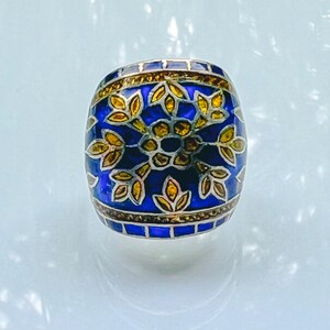 Sterling Silver925 Bombay Ring. A Large, Massive, Spectacular Ring is ...