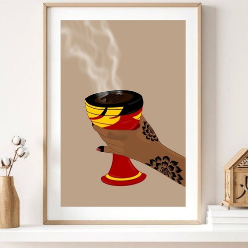 Bakhoor Sudan Art Print Wall Art Printable Gift for - Etsy
