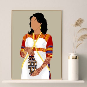 Somali Woman Wall Art Somali Woman Print Somali Poster African Poster ...