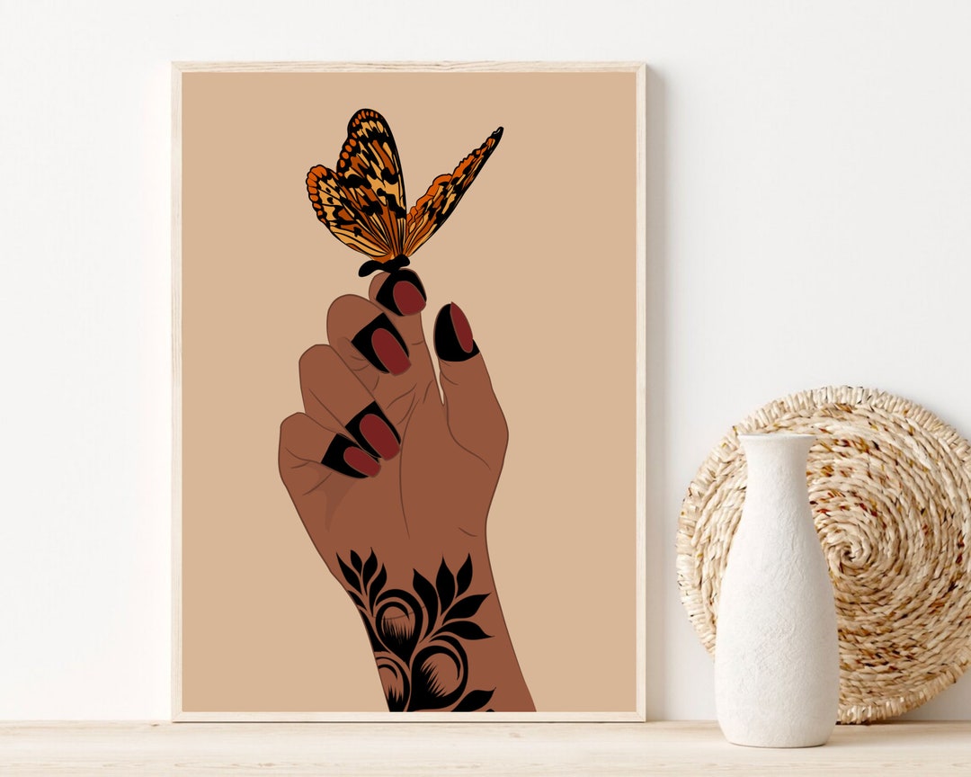 Henna Art, Sudanese Henna, Sudan Wall Art, Sudanese Minimal Art, Arab ...