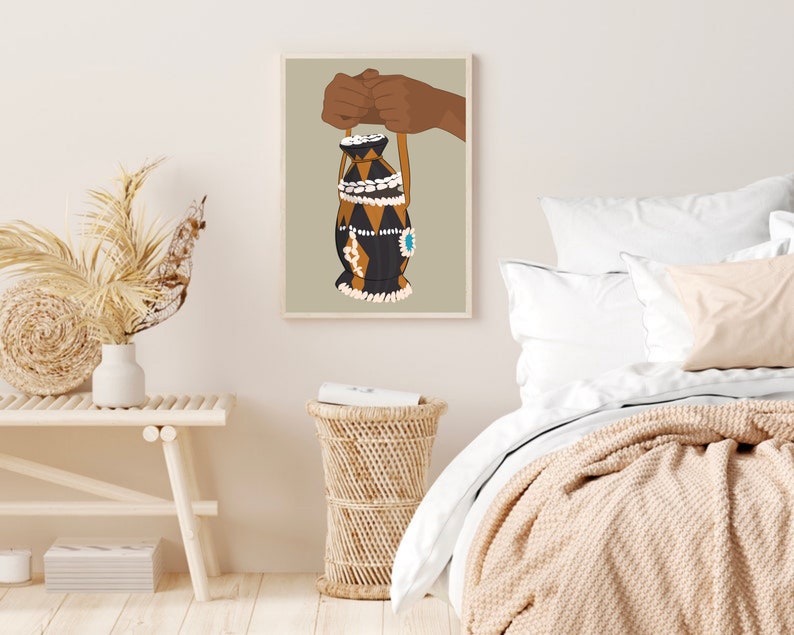 Somali Art Poster African Art Somali Woman Digital Print - Etsy