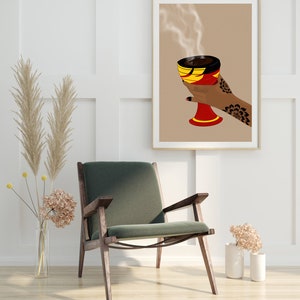 Bakhoor, Sudan Art Print, Wall Art Printable, Gift for Sudanese ...