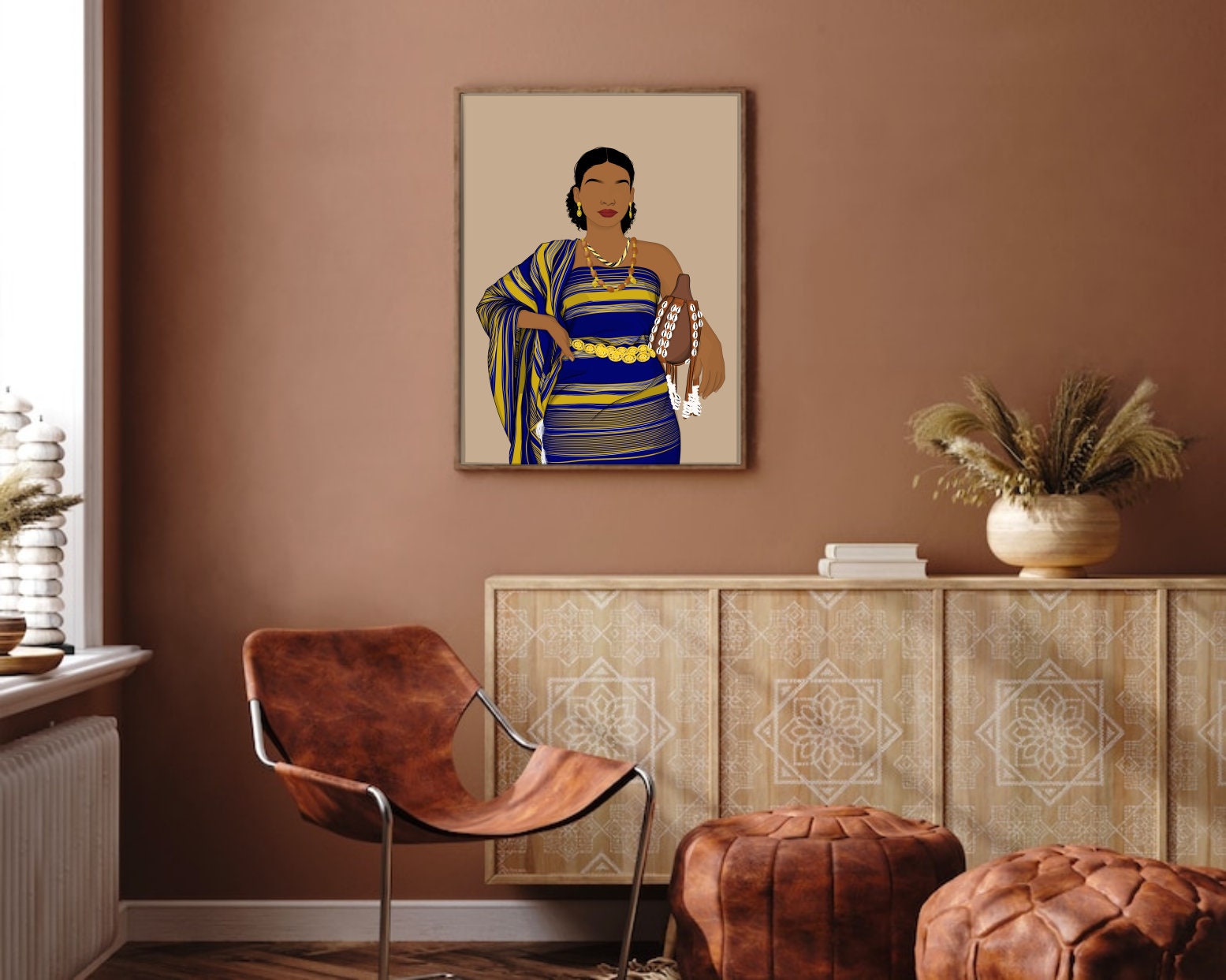 Somali Woman Wall Art | Digital Download | Somali Dirac Print | African ...