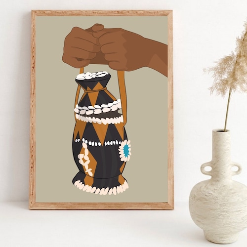 Somali Art Poster African Art Somali Woman Digital Print - Etsy