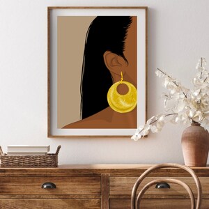 Gamar Boba – Sudanese Minimal Wall Art | Instant Download | Sudan Art ...