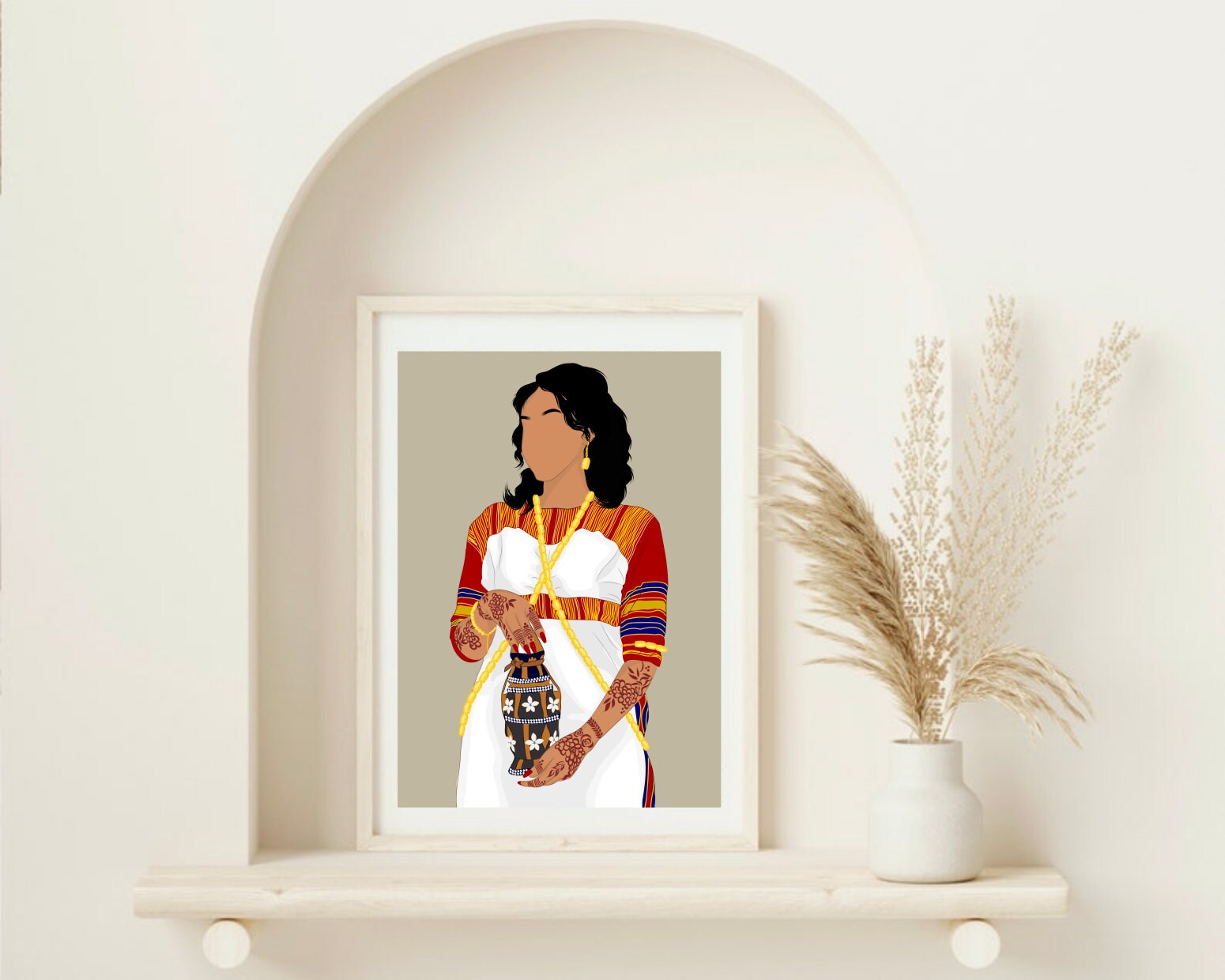 Somali Woman Wall Art Somali Woman Print Somali Poster African Poster ...