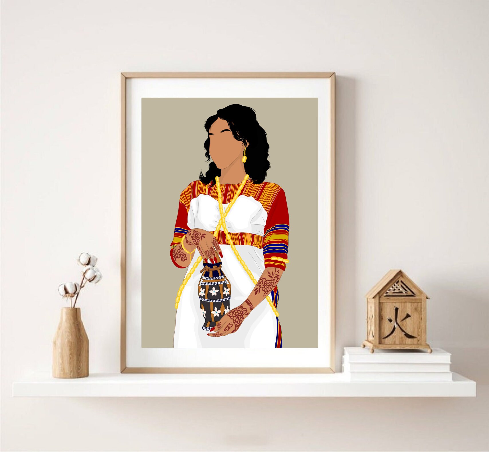 Somali Woman Wall Art Somali Woman Print Somali Poster African Poster ...