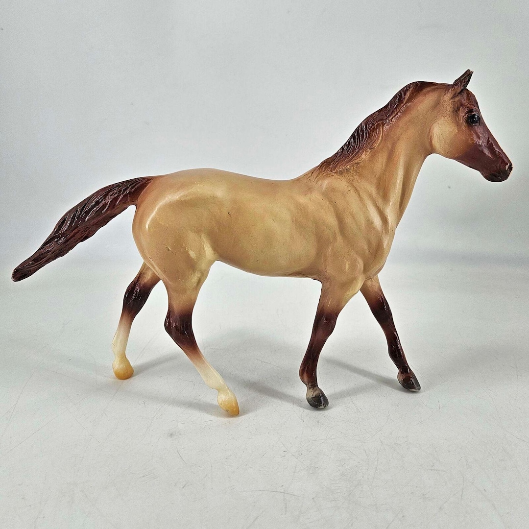 Breyer Classic Buckskin Dun Mare Ruffian Mold #61061 Plastic Model ...