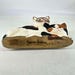 James Haddon Cat Figurine Wooden Sculpture Glass Eyes Calico Folk Art ...