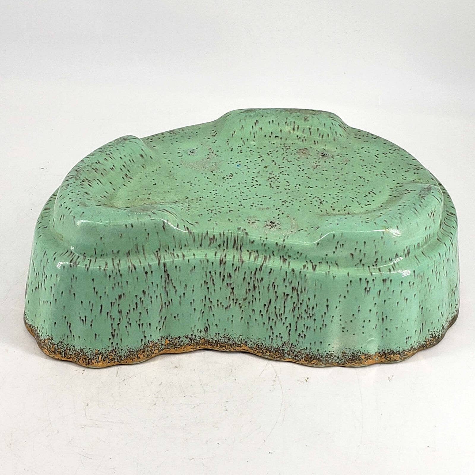 Vintage Mid Century Modern MCM Kidney Shaped Jade Color Gold - Etsy