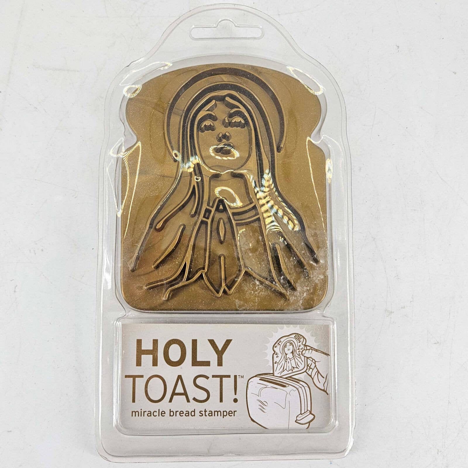 Holy Toast Miracle Bread Stamp Press Mary Shape Maker FRED New - Etsy