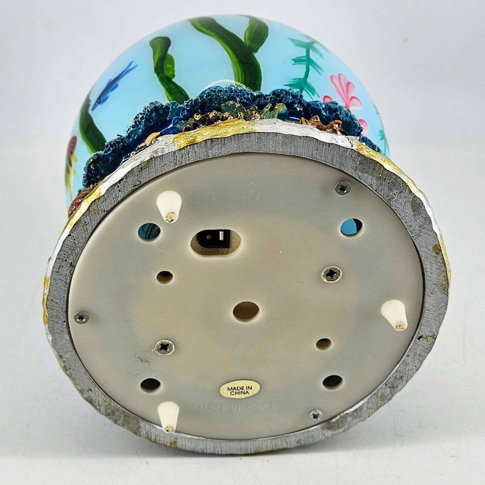 Tropical Aquarium Coral Reef Fish Hand Painted Night Light - Etsy