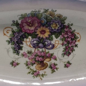 Vintage Antique PK Unity Germany Lusterware Porcelain Serving Plate - Etsy